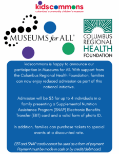 kidscommons » Museums For All